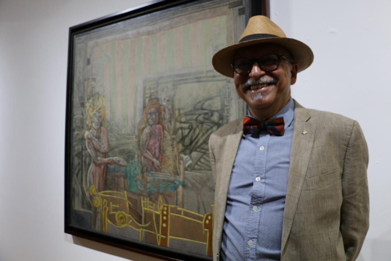 Alfonso López Monreal, en el 45 aniversario del Museo Goitia